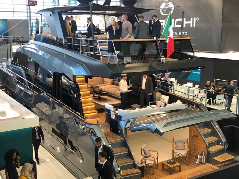 Cranchi Yachts launches the Cranchi Settantotto, the biggest yacht by ...